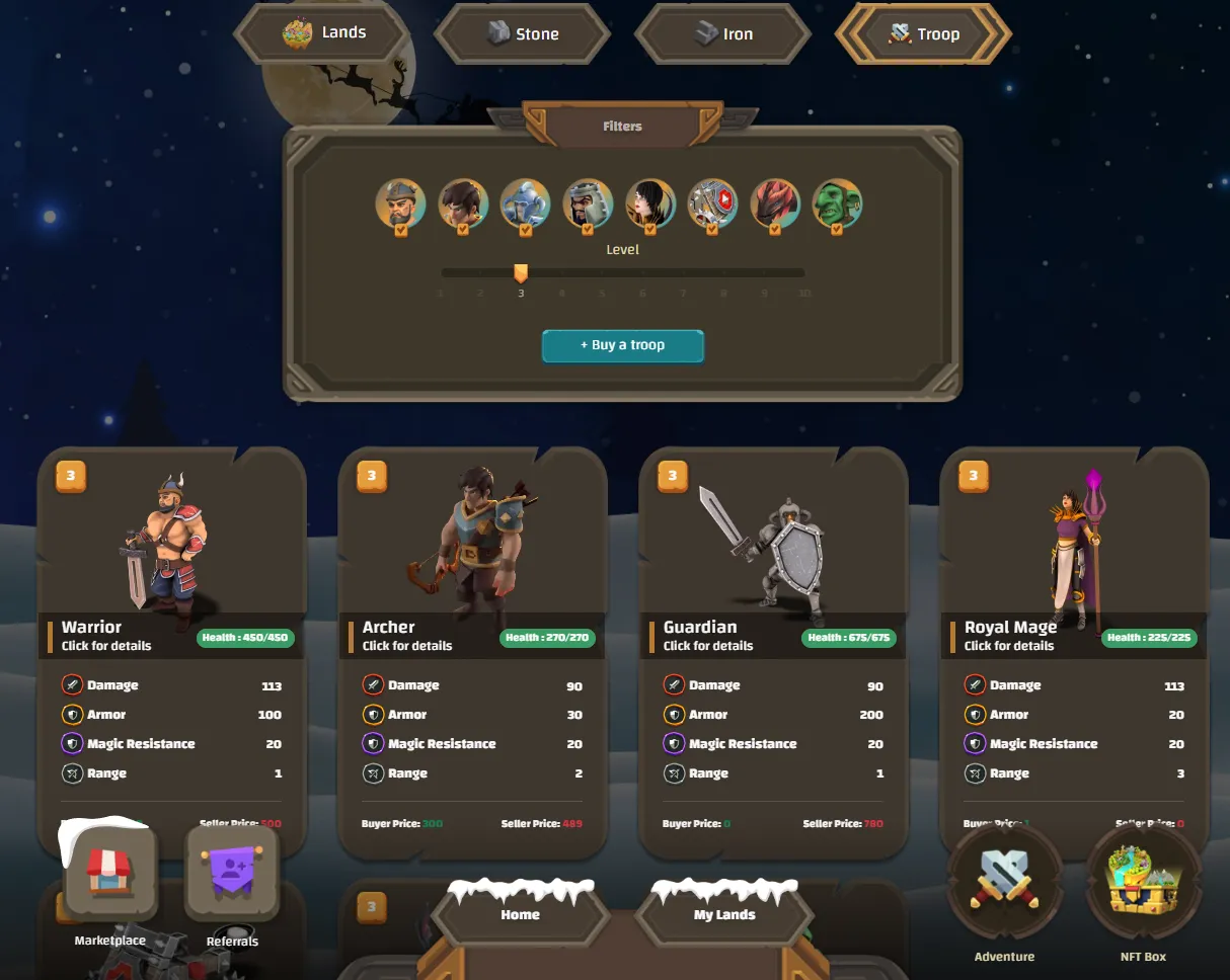Chain of Legends NFT Game Overview – Clarnium Platform