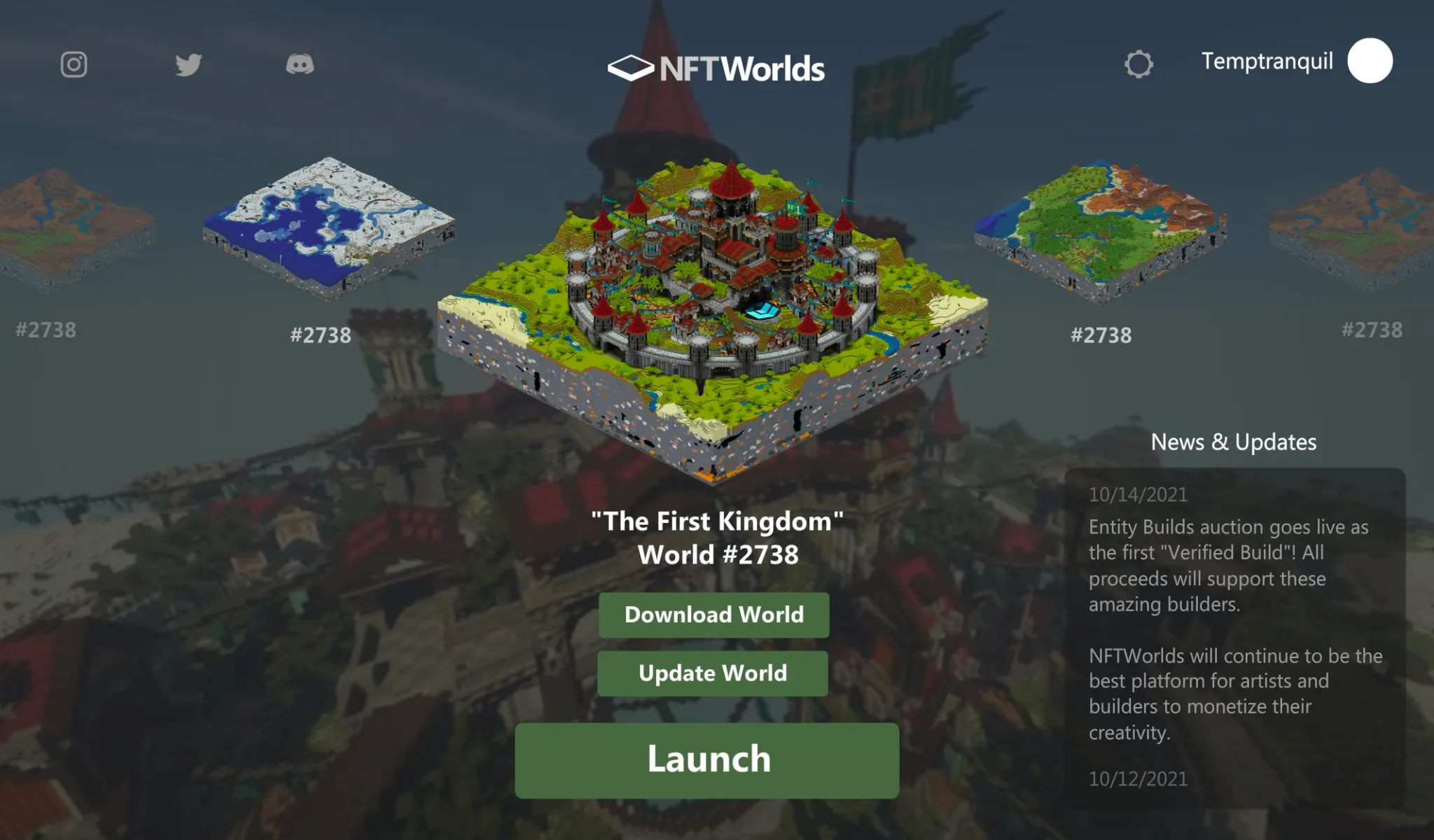 NFT Worlds NFT Game Overview – Clarnium Platform