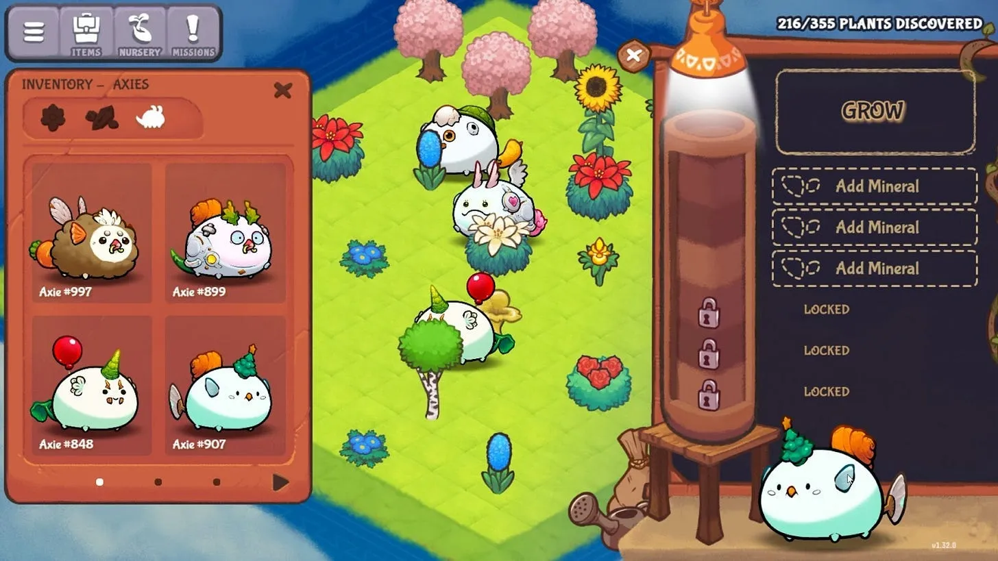 Axie Infinity NFT Game – Clarnium Platform